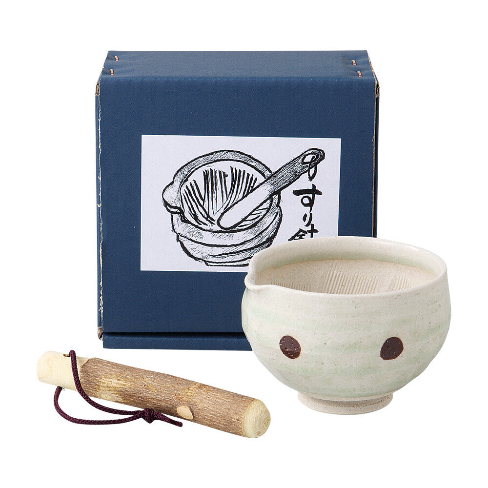 Japanese Suribachi Mortar & Pestle Set – ZAKKAsine