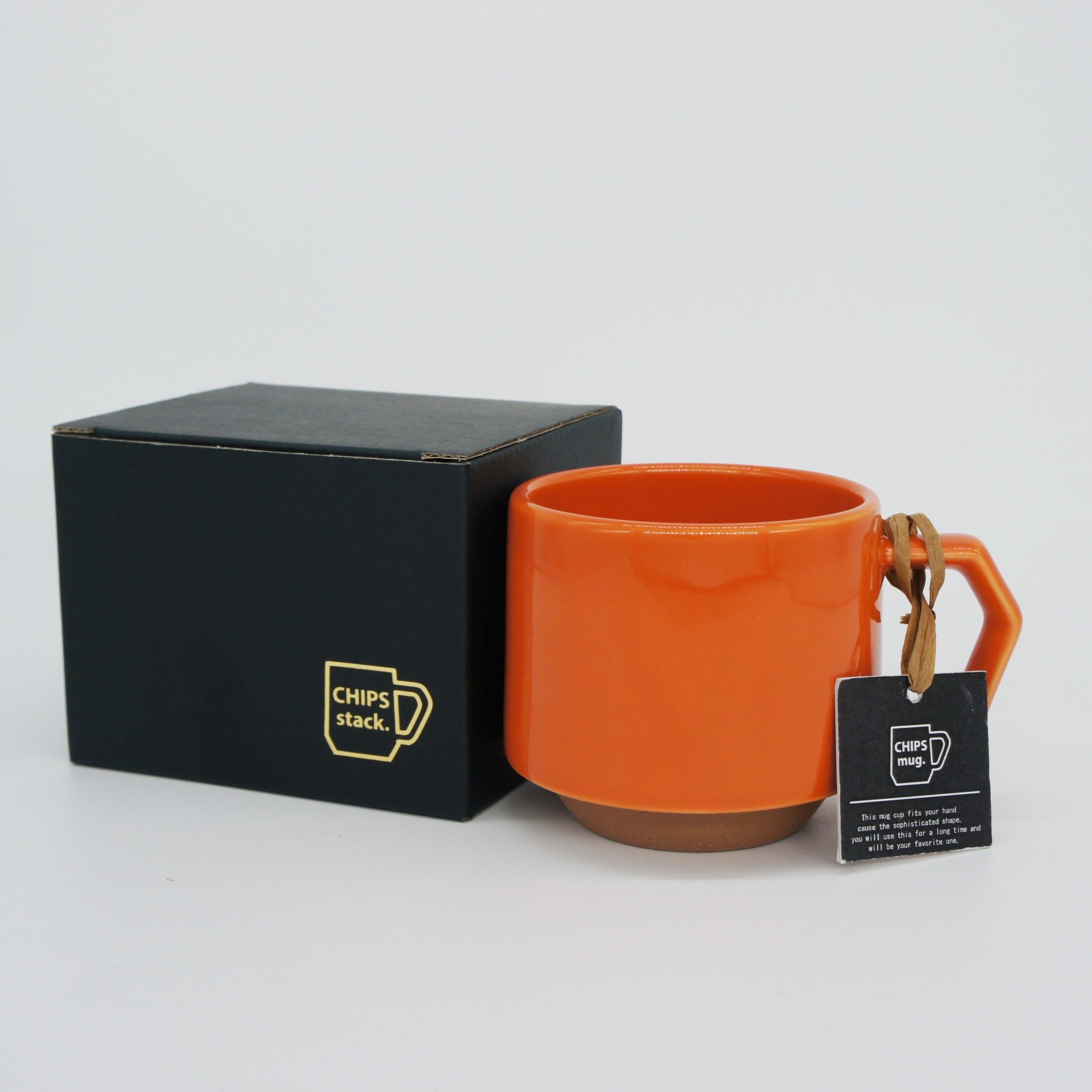 CHIPS STACKING MUG | Solid Color Orange | 280ml – ZAKKAsine