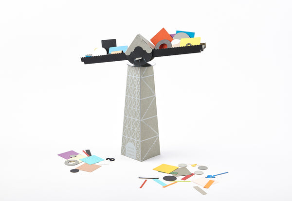 TEETER TOTTER TOWER - Balance Game | Fukunaga Print – ZAKKAsine