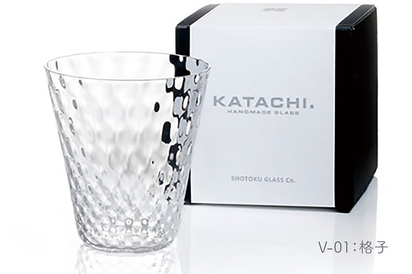 KATACHI handmade Glass ｜V shape | SHOTOKU Glass – ZAKKAsine